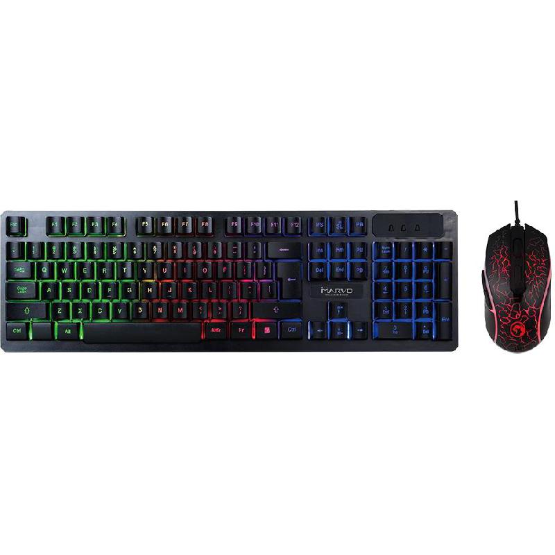 MARVO Scorpion KM408 Gaming Desktop (Keyboard and Mouse) Wired - Jarir ...